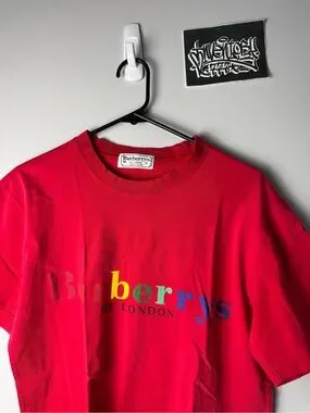 Burberry | Shirts | Vintage Burberry Script Logo | Poshmark
